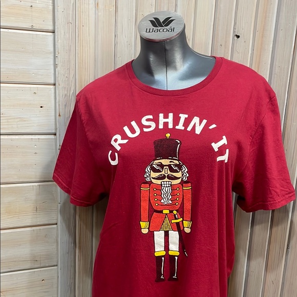 Fifth Sun | Tops | Fifth Sun Red Nutcracker Short Sleeve Tee | Poshmark